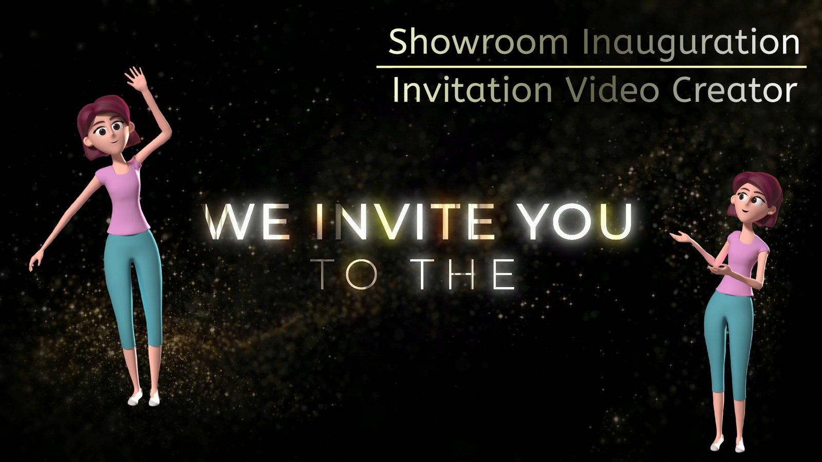 Shop Opening Invitation Video Creator - WOWSUPER.NET ~ Video Creator